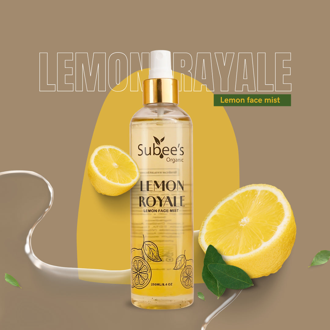 Subee's Organic Lemon Royale - Lemon Face Mist – Subees Organic